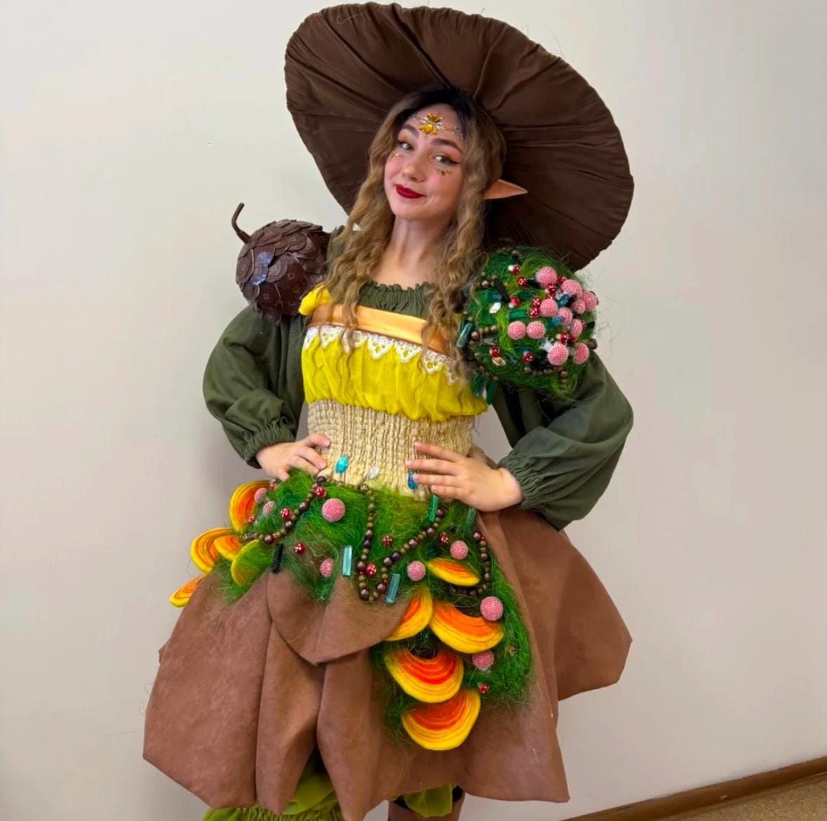 Forest Witch, Forest Wicked Fairy, Forest Elf. Costume for the Theater ...