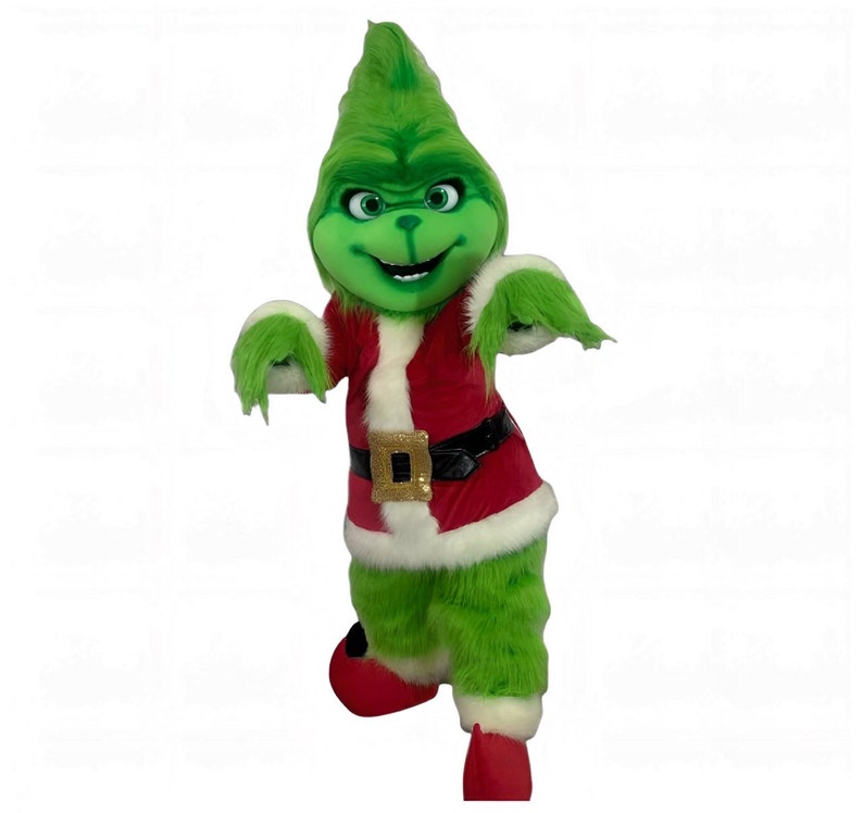 Grinch Costume, Christmas Costume, Mascots, Characters, Grinch. - Etsy