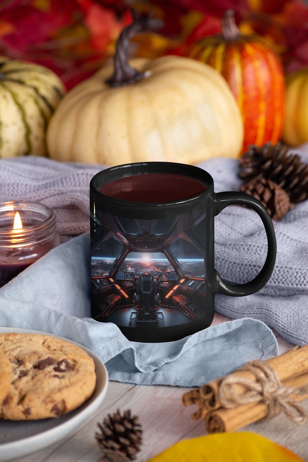 Spaceship Cockpit Mug Starfield Gamer Mug Futuristic - Etsy