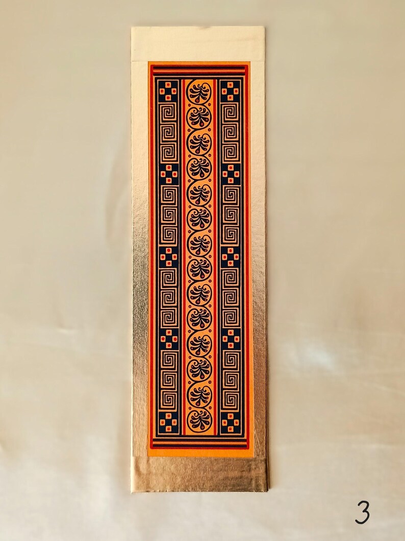 Ancient Greek Art Bookmarks Eco Friendly Plastic Free Gift Handmade - Etsy