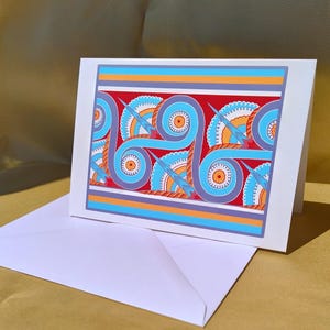 Mycenaean Art Greeting Card - Illustration of Spiral Frieze From Palace ...