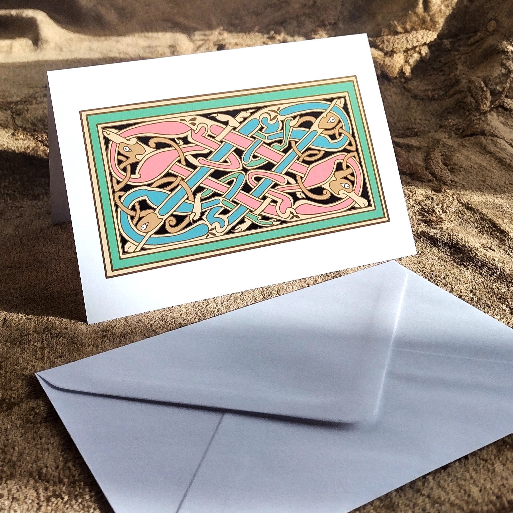 Lindisfarne Gospels- Early Medieval Insular Art- Illuminated Manuscript ...