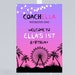 Coachella Birthday Sign, Coachella Custom Sign, Editable Pink & Purple ...