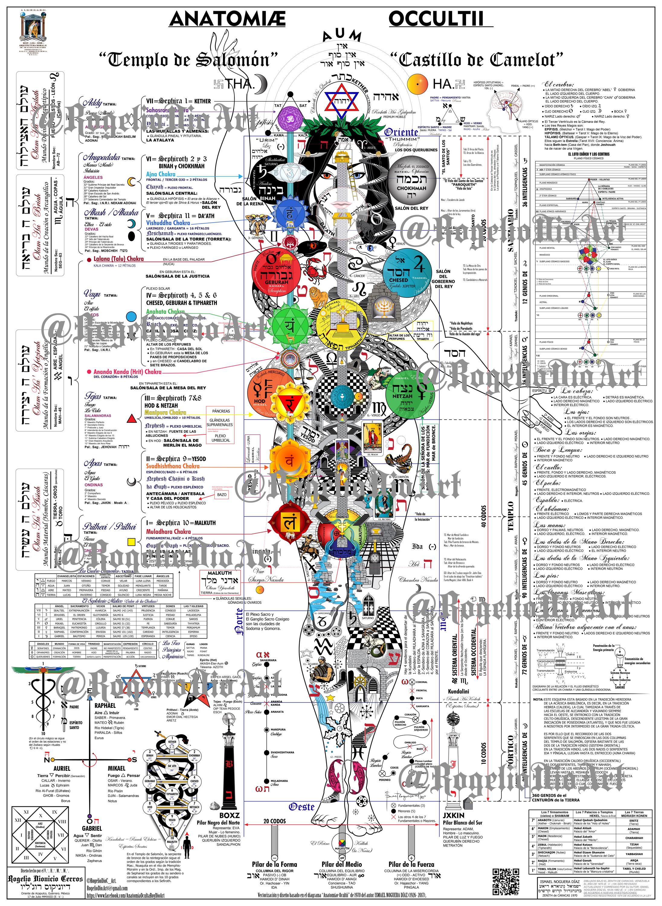 Occult Anatomy Poster - "anatomía Oculta" WOMAN- EVE- Edition.available ...
