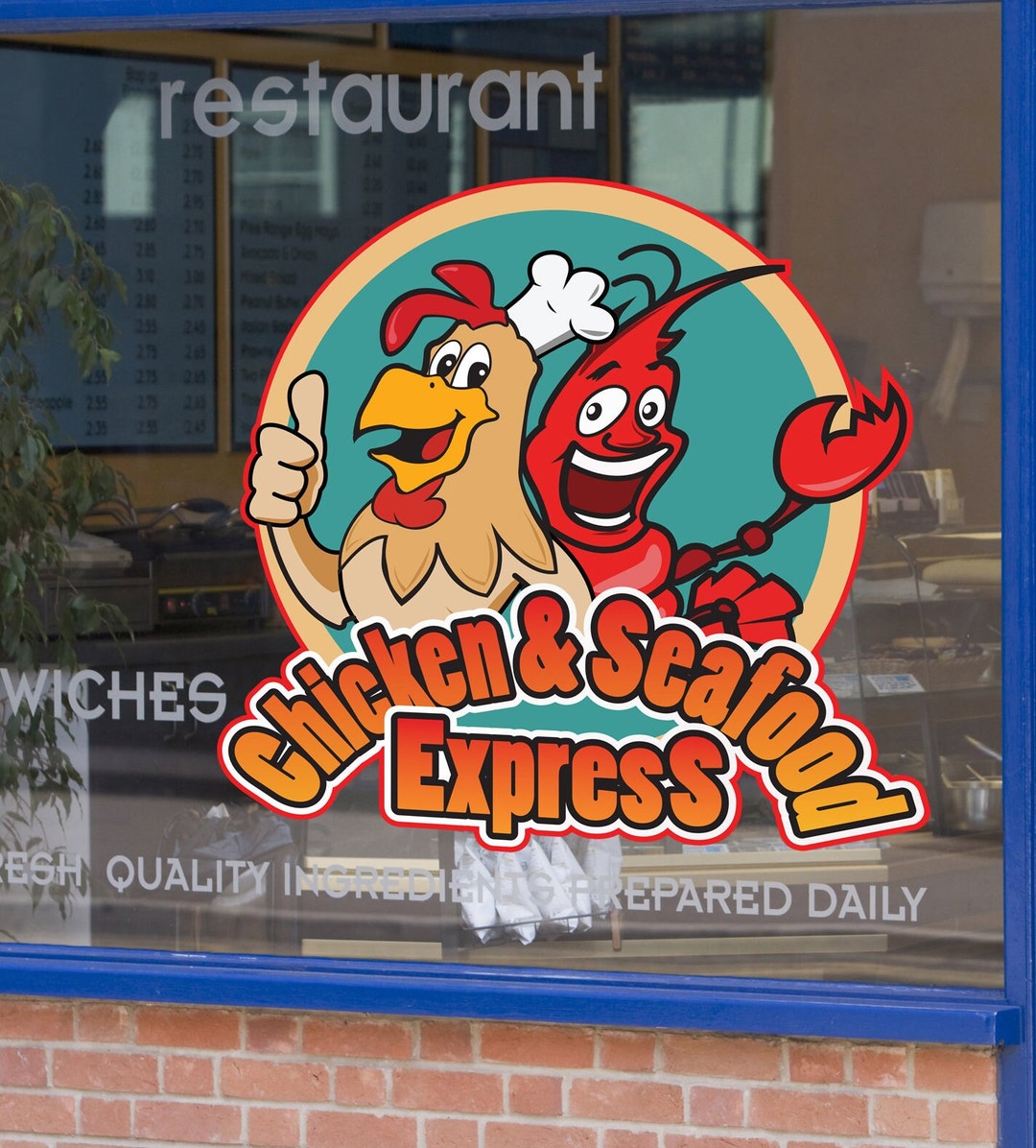 Custom Storefront Window Decals Window Sign Wall Art Wall Decals ...