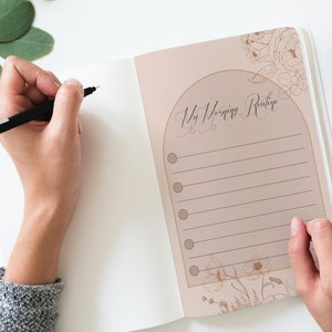 Intentional Morning Journal, Printable Undated Journal and Habit ...