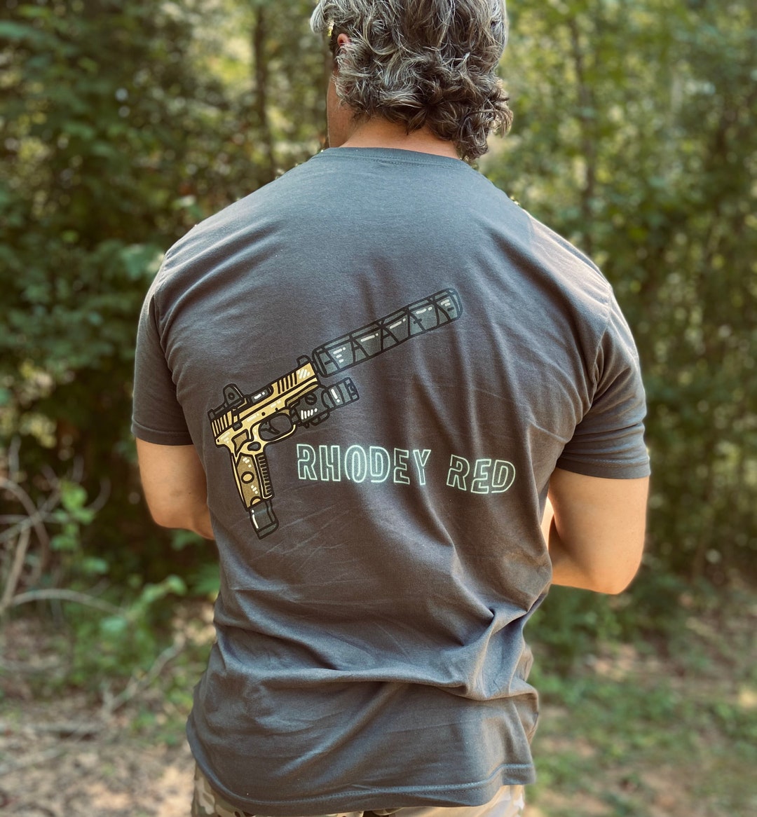 Pro 2A T-shirt Rhodey Red Men's Cotton Crew Tee - Etsy