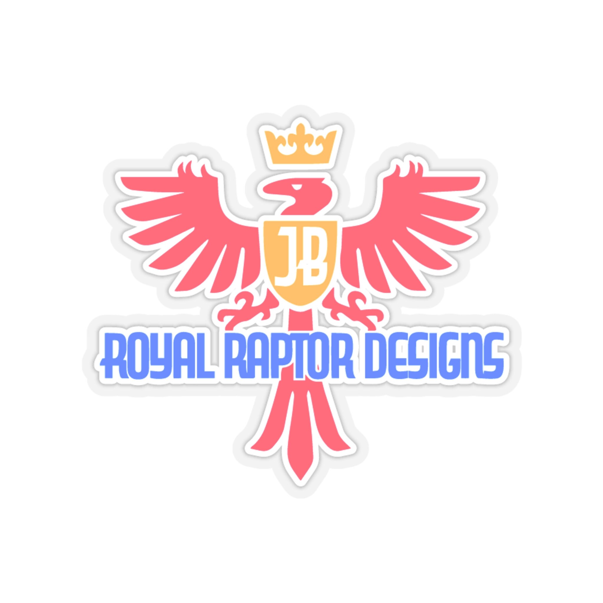 Royal Raptor Designs Logo Vinyl Sticker Water Bottle - Etsy