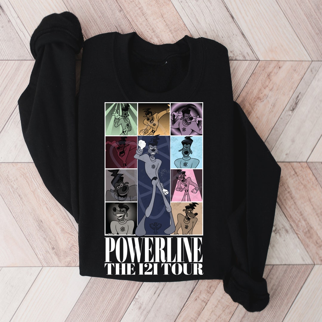 Powerline I2I Tour Sweatshirt A Goofy Movie Hoodie 90s Retro the Eras ...
