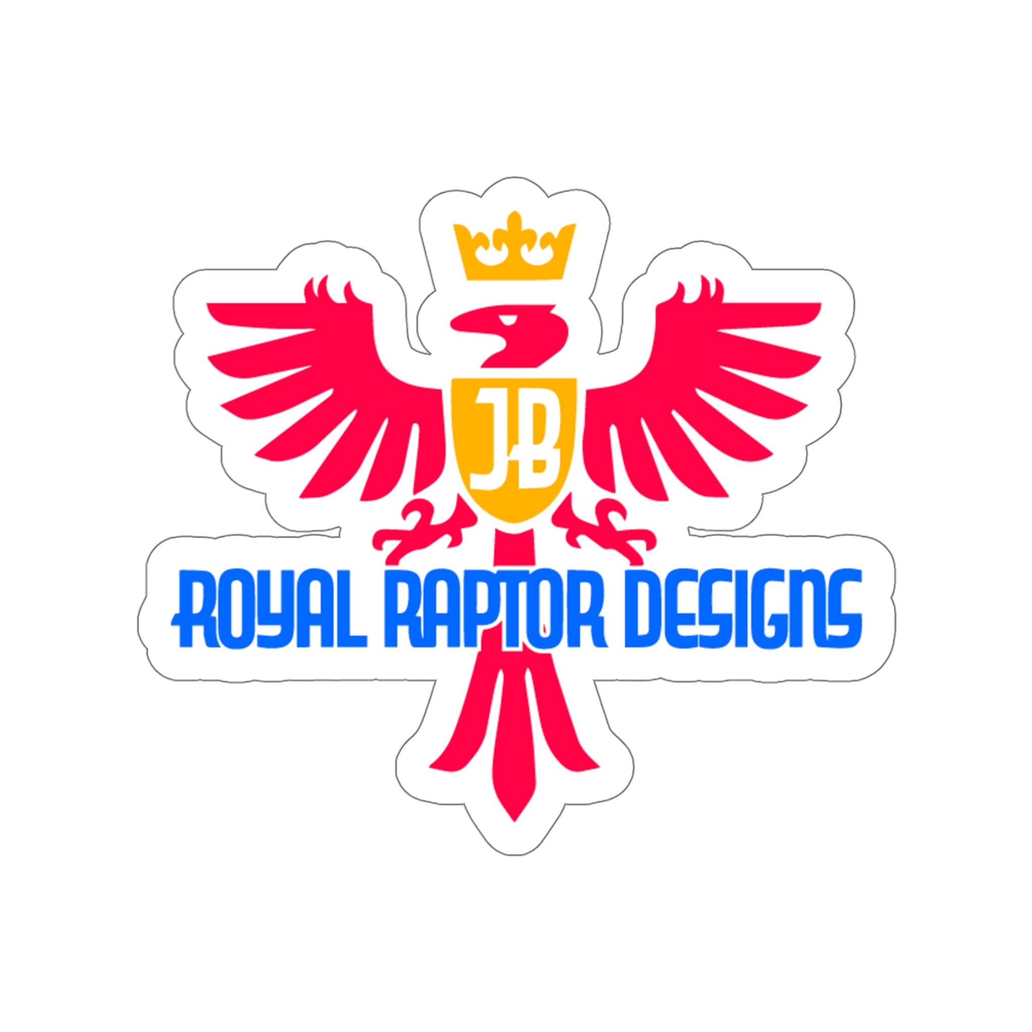 Royal Raptor Designs Logo Vinyl Sticker Water Bottle - Etsy