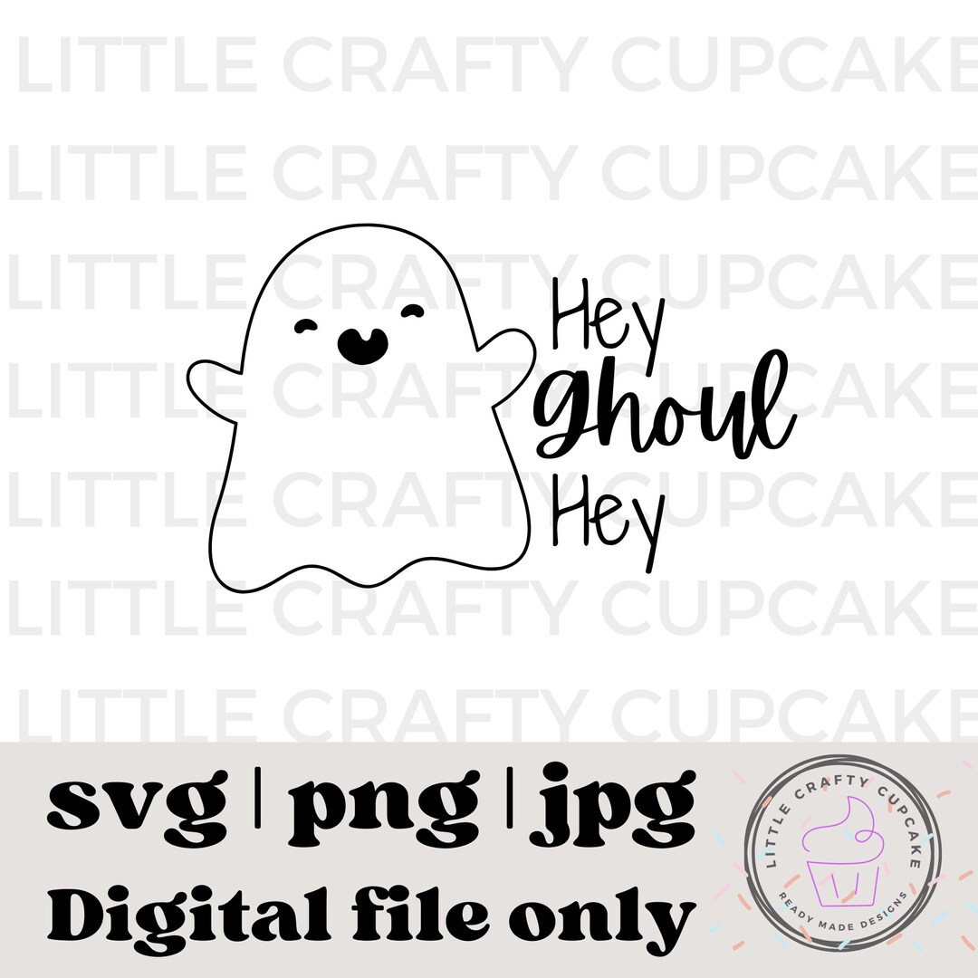 Hey Ghoul Hey SVG Halloween SVG - Etsy