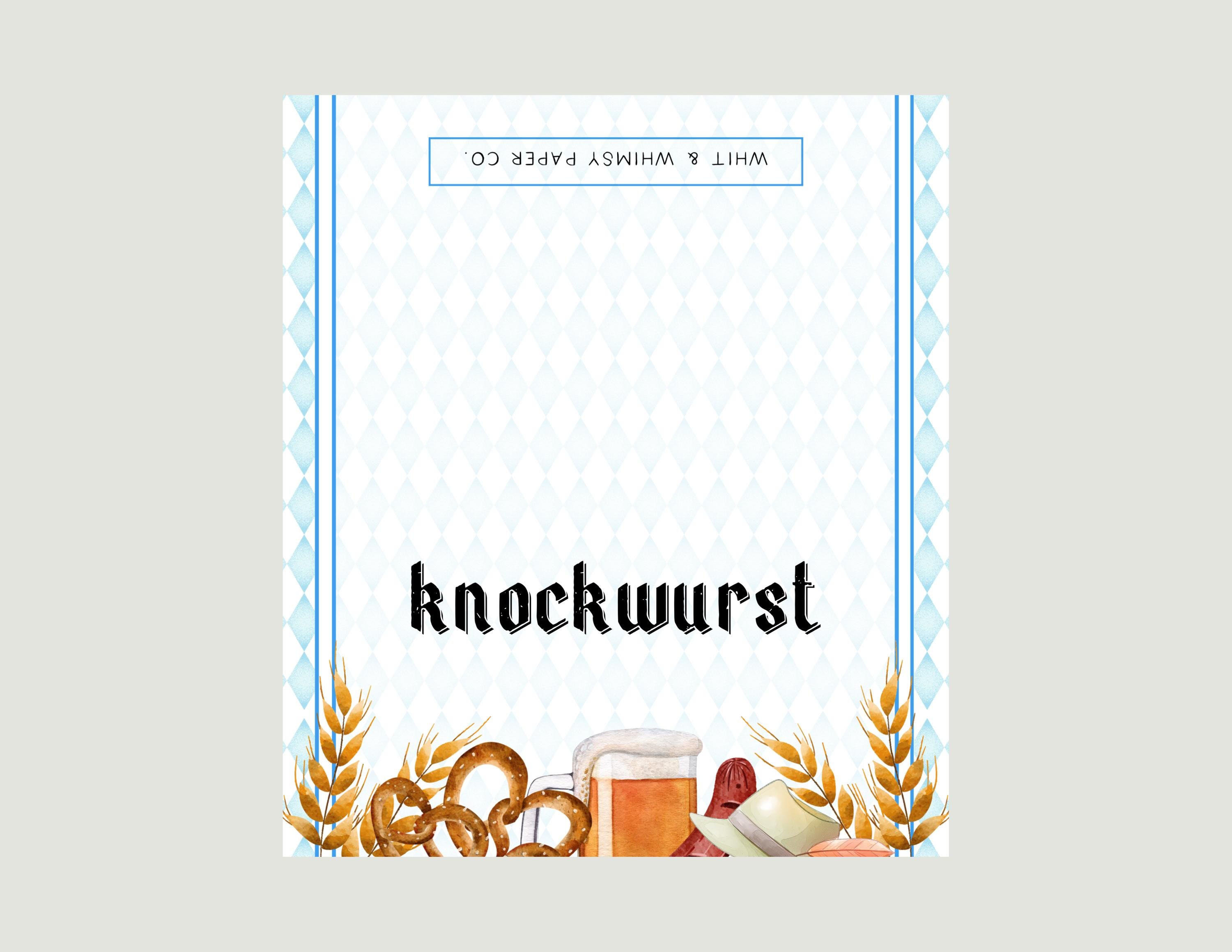 Printable Oktoberfest Buffet Cards: Tented Food Labels (INSTANT ...