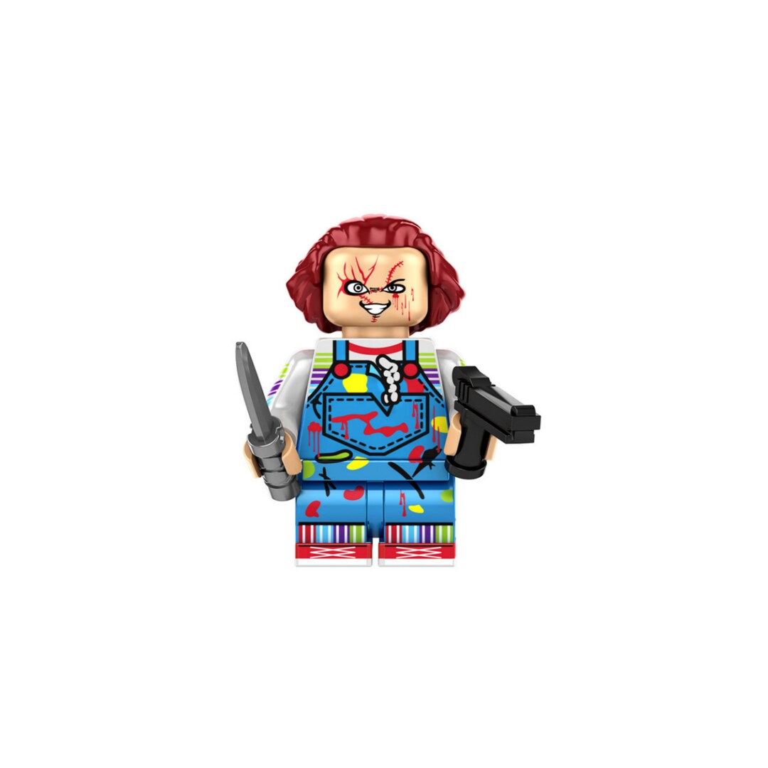Custom Made Minifigure Chucky Mini Figure Inspired by Horror - Etsy