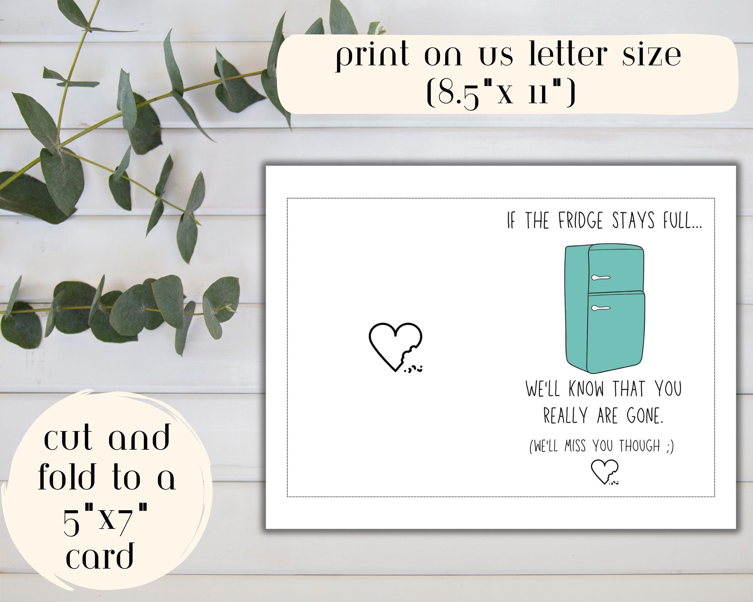 Printable Coworker Farewell Card New Job Card Funny Goodbye Printable ...