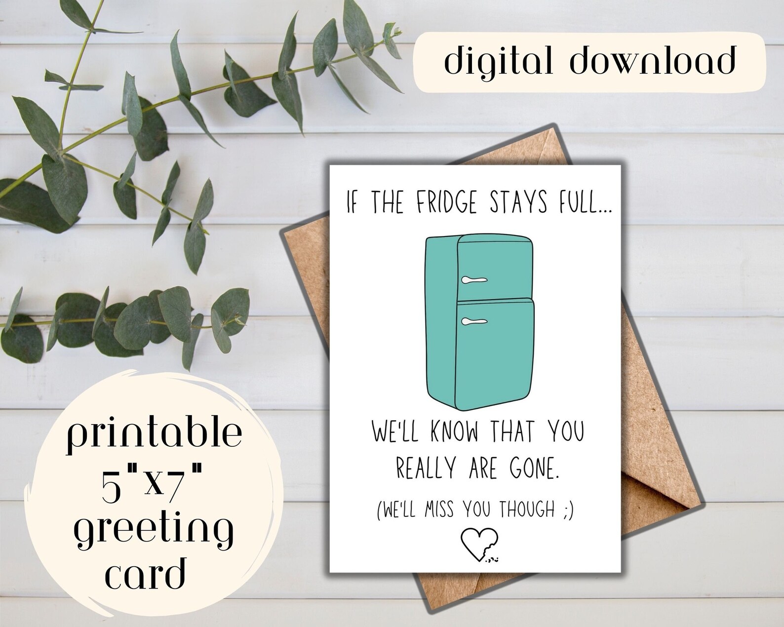 Printable Coworker Farewell Card New Job Card Funny Goodbye Printable ...