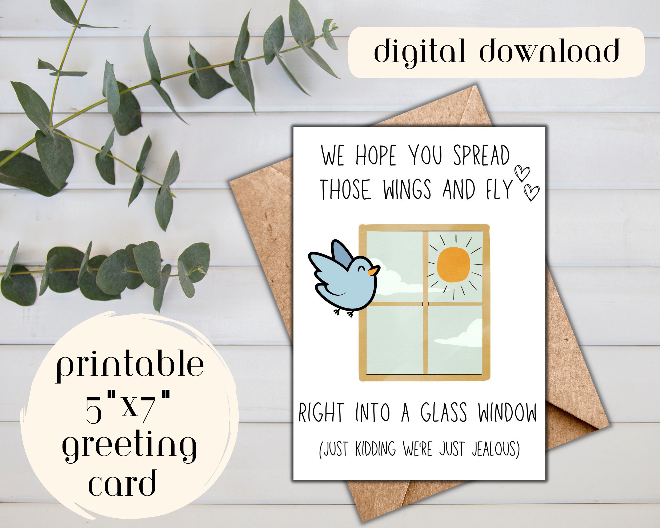 Printable Coworker Farewell Card New Job Card Funny Goodbye Printable ...