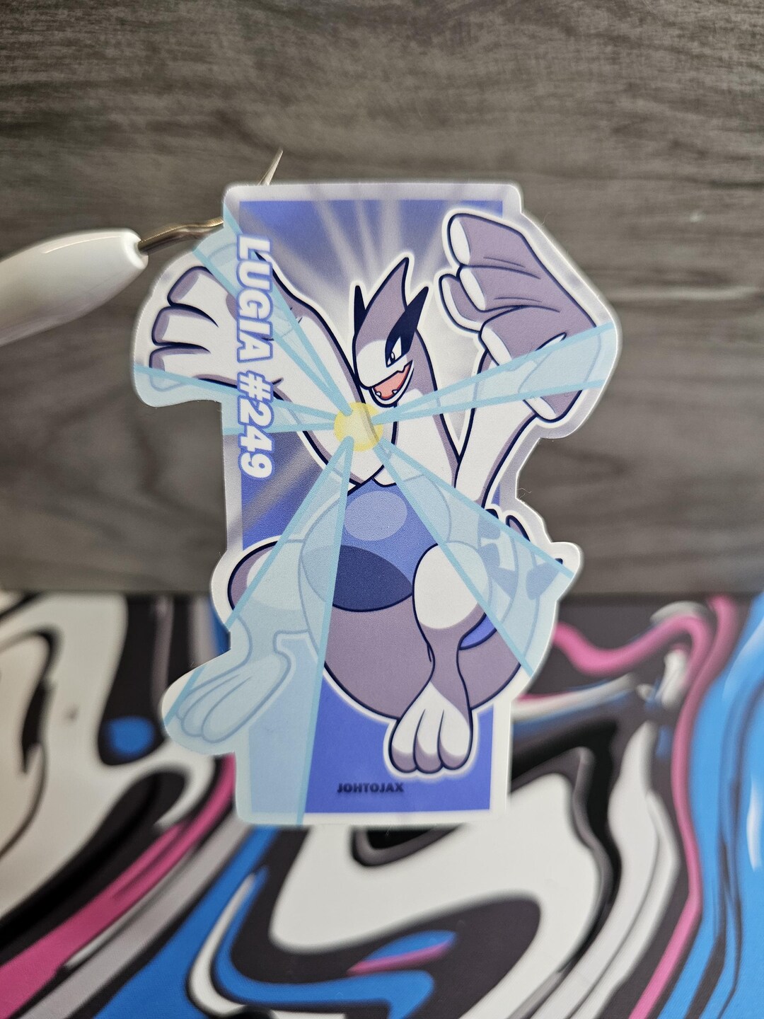 Lugia Dex Sticker - Etsy