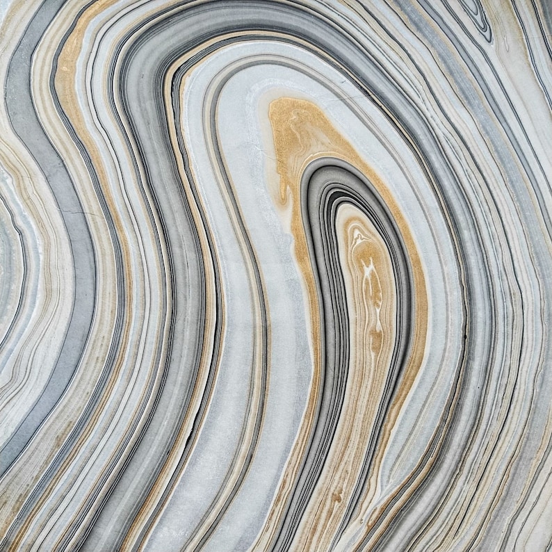 Marble Mulberry Paper (design 1) by Kozo Studio - Etsy