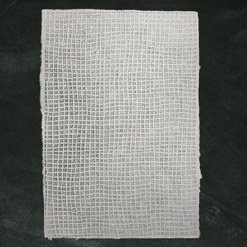 Handmade Lace Mulberry Paper (wafer Pattern) by Kozo Studio - Etsy