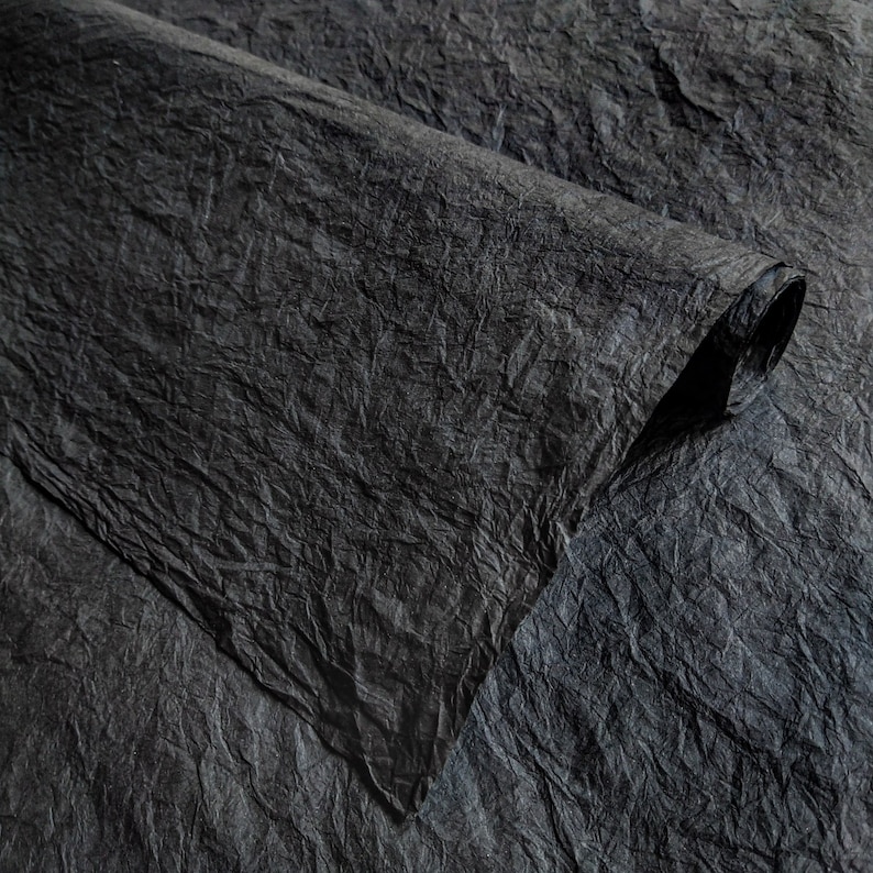 Momigami Color Kozo Paper black Thai Mulberry Paper by Kozo - Etsy