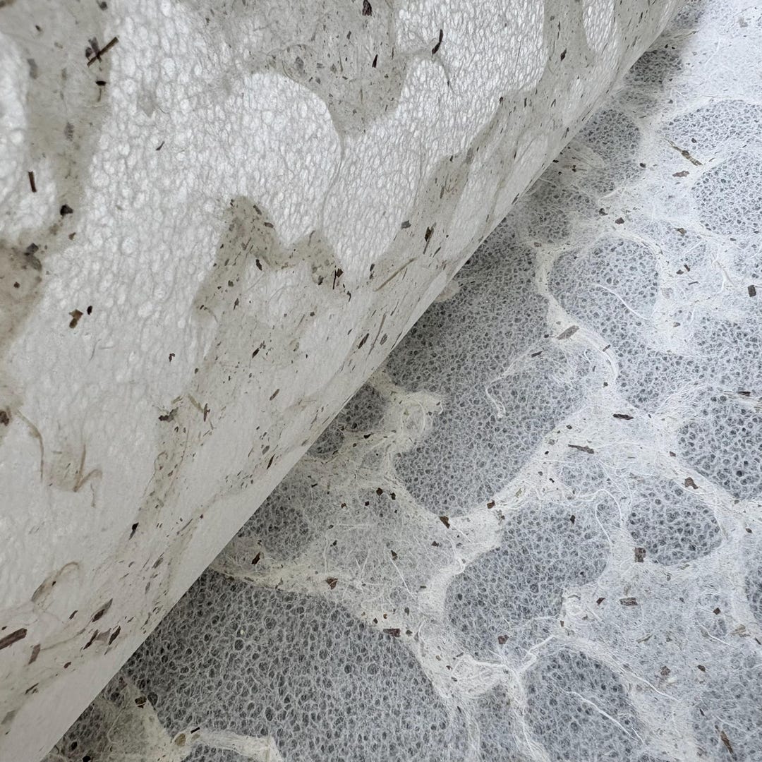 Tidal Lace Mulberry Paper (chiri) by Kozo Studio - Etsy