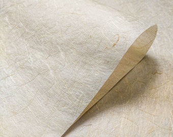 Handmade Buddha Leaf Kozo Paper natural Thai Mulberry Paper by Kozo ...