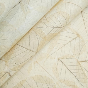 Handmade Buddha Leaf Mulberry Paper (natural) by Kozo Studio - Etsy