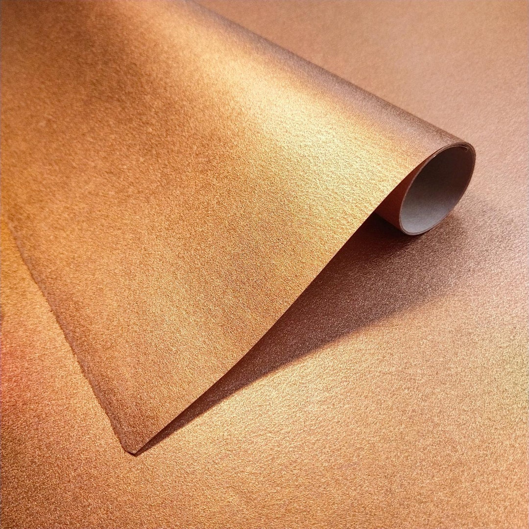 Gleaming Metallic Mulberry Paper (copper) by Kozo Studio - Etsy