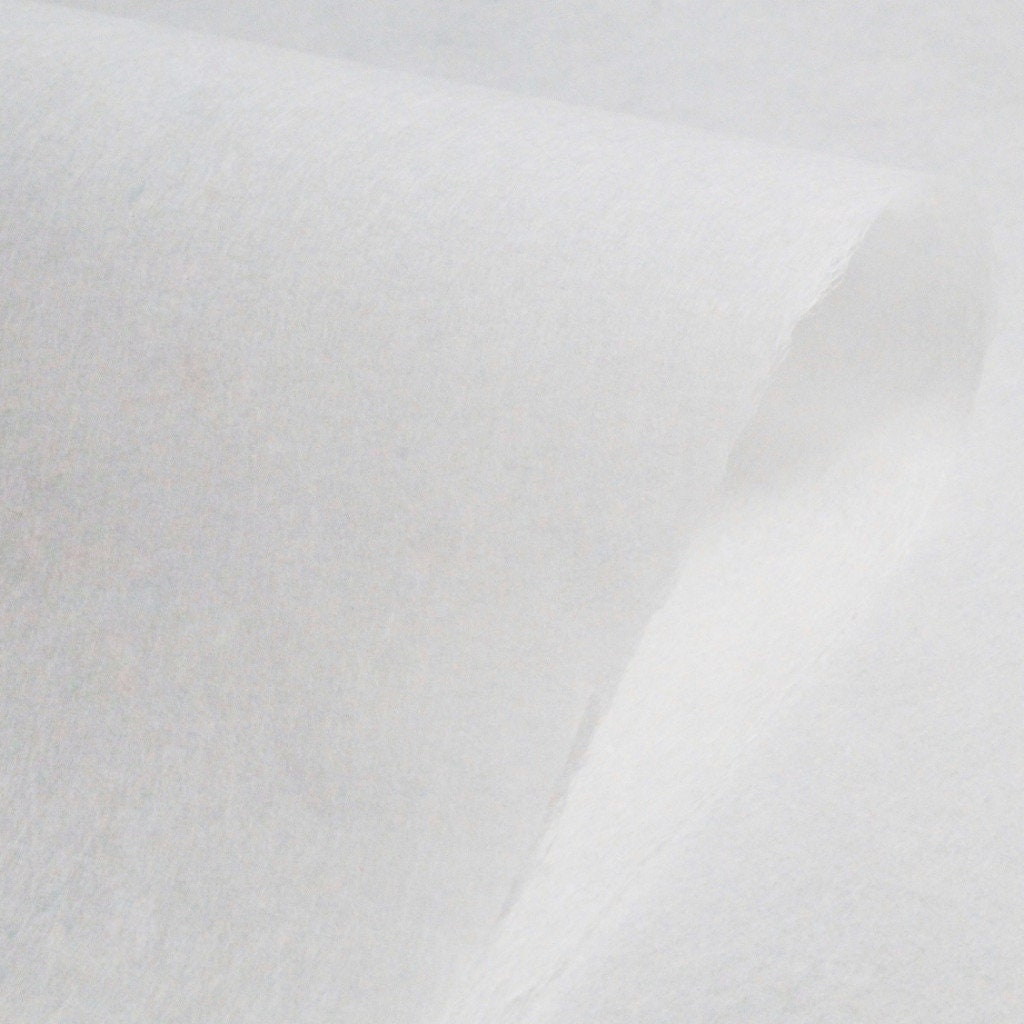 Solid-colored Kozo Washi Paper white Thai Mulberry Paper by Kozo Studio ...