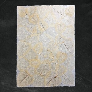 Handmade Buddha Leaf Kozo Paper (natural) - Thai Mulberry Paper by Kozo ...