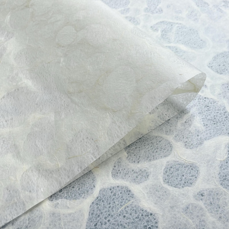 Tidal Lace Mulberry Paper (unryu) by Kozo Studio - Etsy