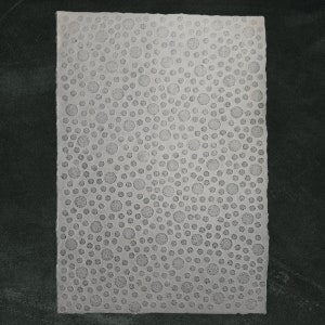 Handmade Lace Kozo Washi Paper (bubble Pattern) - Thai Mulberry Paper ...
