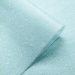 Unryu Kozo Washi Paper (sky Blue) - Thai Mulberry Paper by Kozo Studio ...
