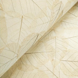 Handmade Buddha Leaf Mulberry Paper (natural) by Kozo Studio - Etsy