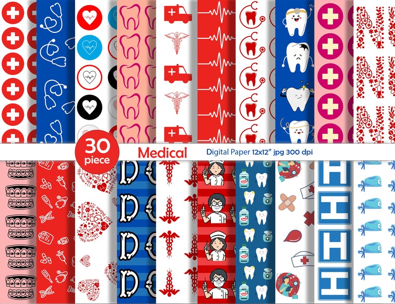 Medical Digital Paper, Scrapbooking, Hospital,doctors,nurses,hospital ...