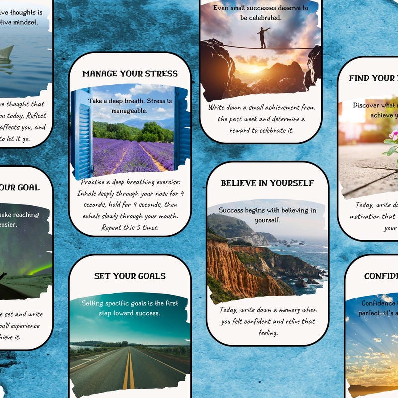 Inspirational Cards - Etsy