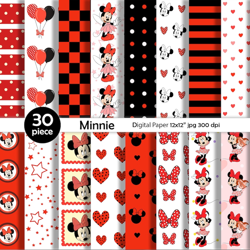 Minnie Mouse Fashion Doll - Etsy