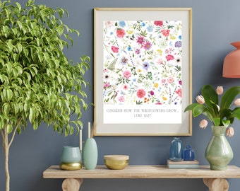 Printable Bible Verse Art build Your House Upon the - Etsy