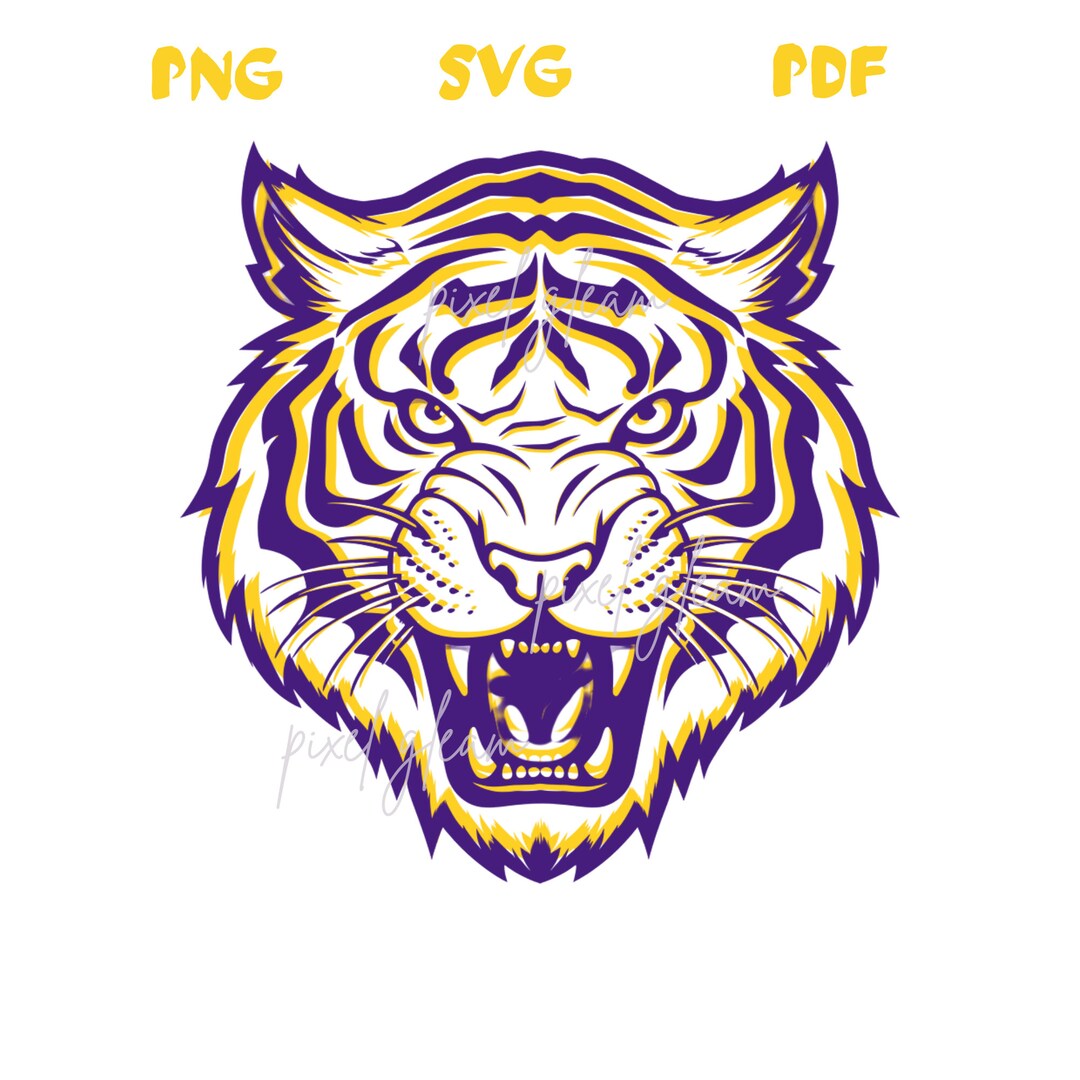 Tiger Svg File Tiger Svg I Instant Download T-shirt Sublimation Digital ...