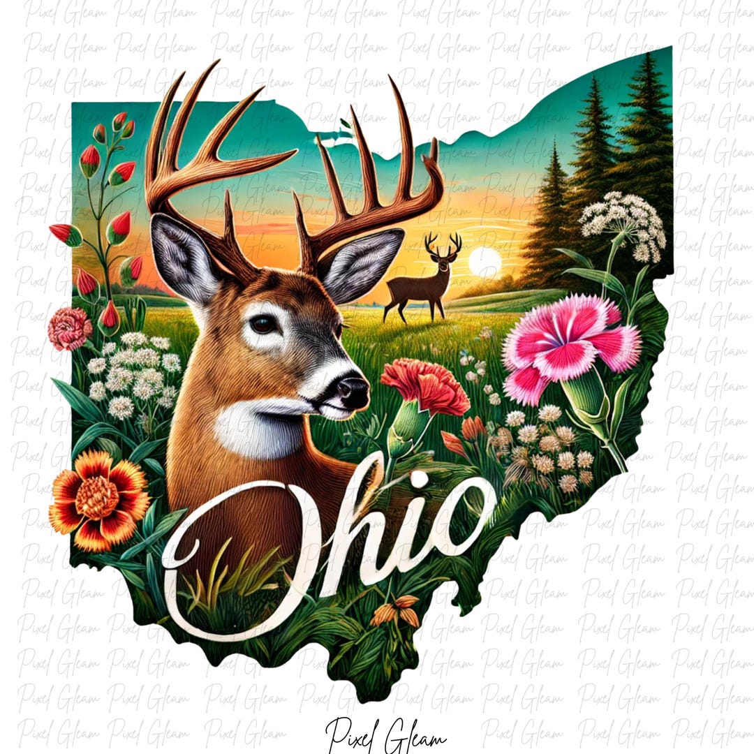 Ohio Png, Ohio State Map, Ohio Map Shape, Ohio Map Shape Png, Ohio ...