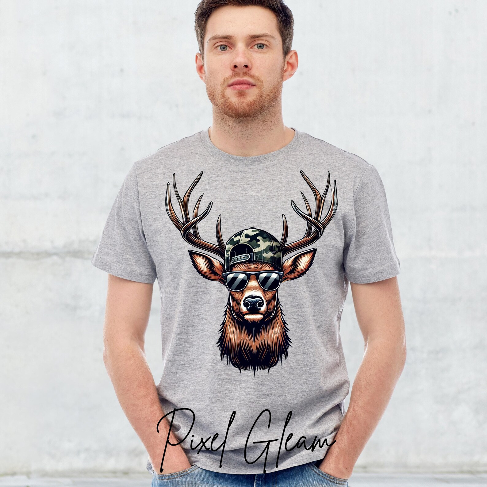 Camo Hat Buck PNG, Deer Hunting Sublimation PNG, Deer Hunter ...