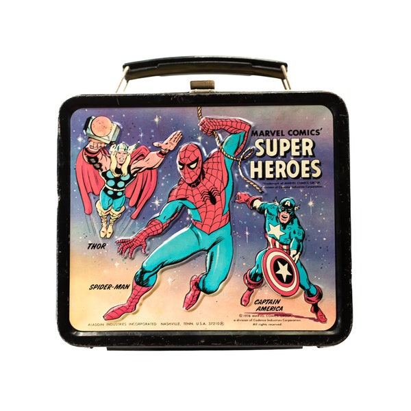 Vintage Lunch Box - Etsy