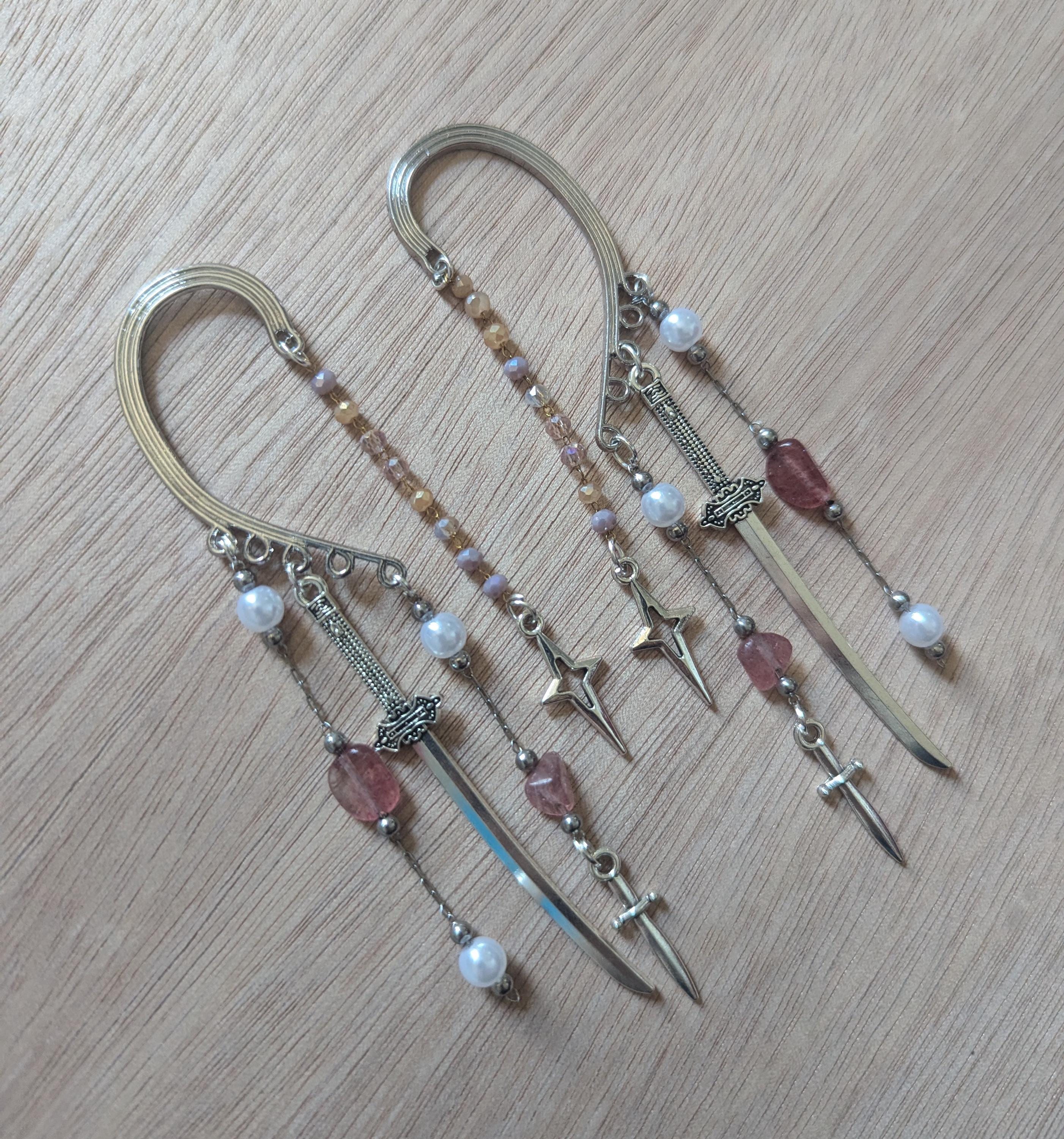 Sword Ear Cuffs, Medieval Ear Wrap Set, 2pc Statement Jewelry, Secure ...