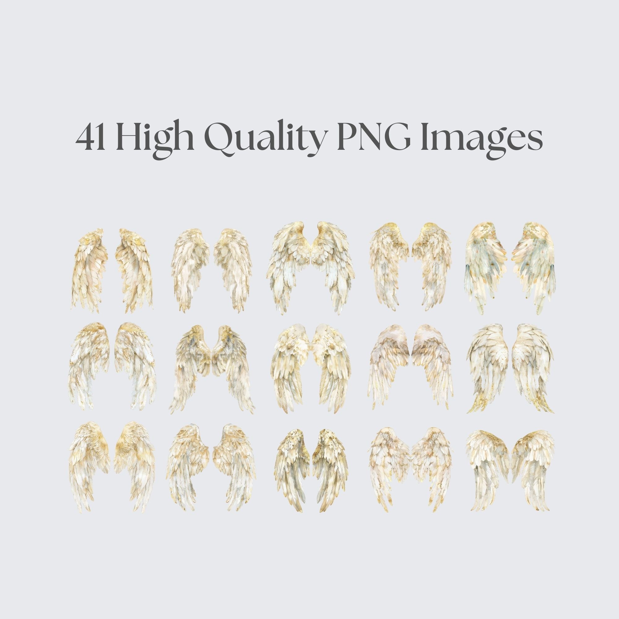 Gold Angel Wings Png, Watercolor Angel Wings Png, Wings Clip Art ...