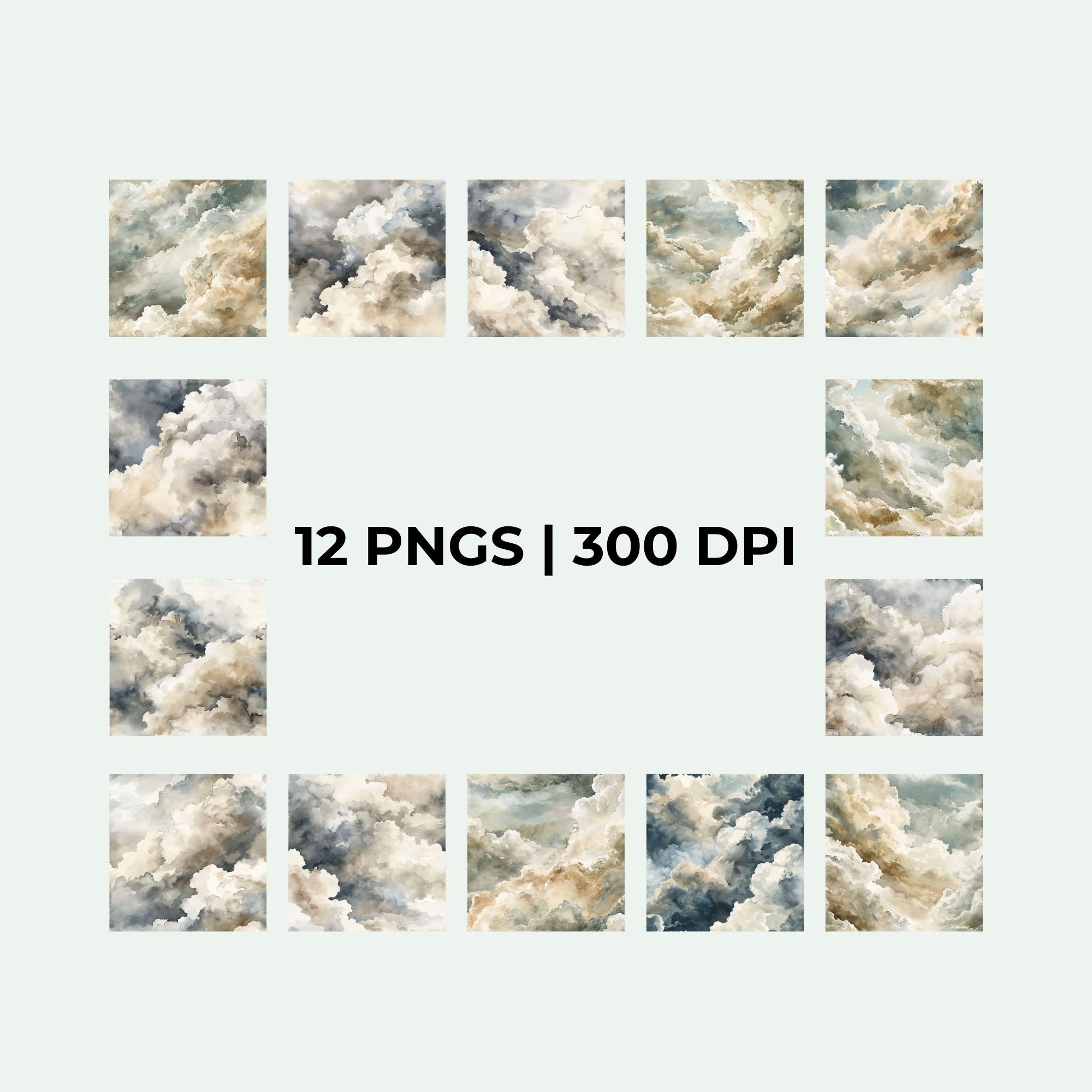 Cloudy Textures, Clouds Digital Paper, Cloudy Sky, Clouds Texture Pattern, Blue Summer Skies ...