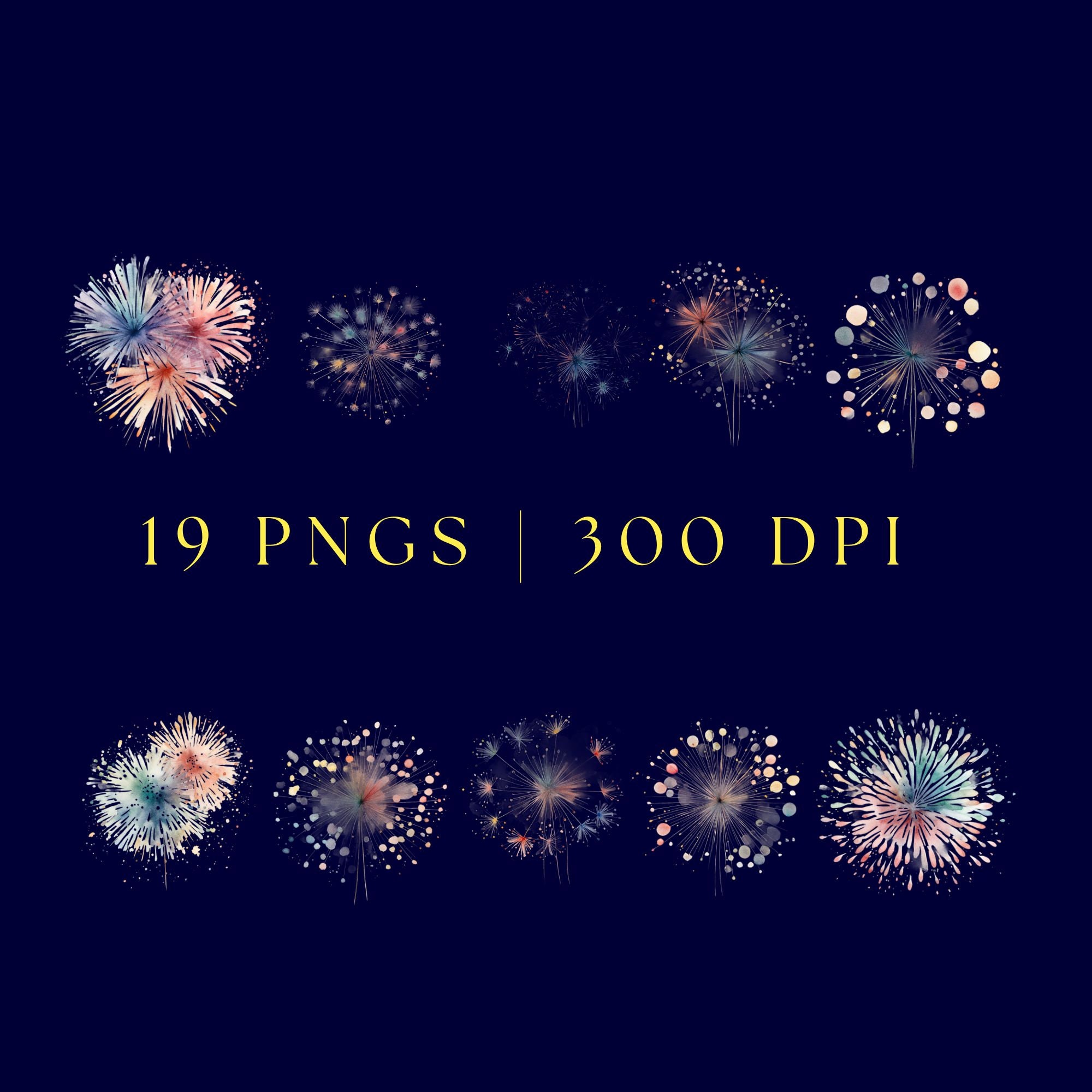 New Years Fireworks Clipart, Clipart Firework, Happy New Years 2024 ...