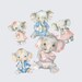 Baby Elephant Pink Png Clipart, Baby Boy Elephant Clipart, Baby ...