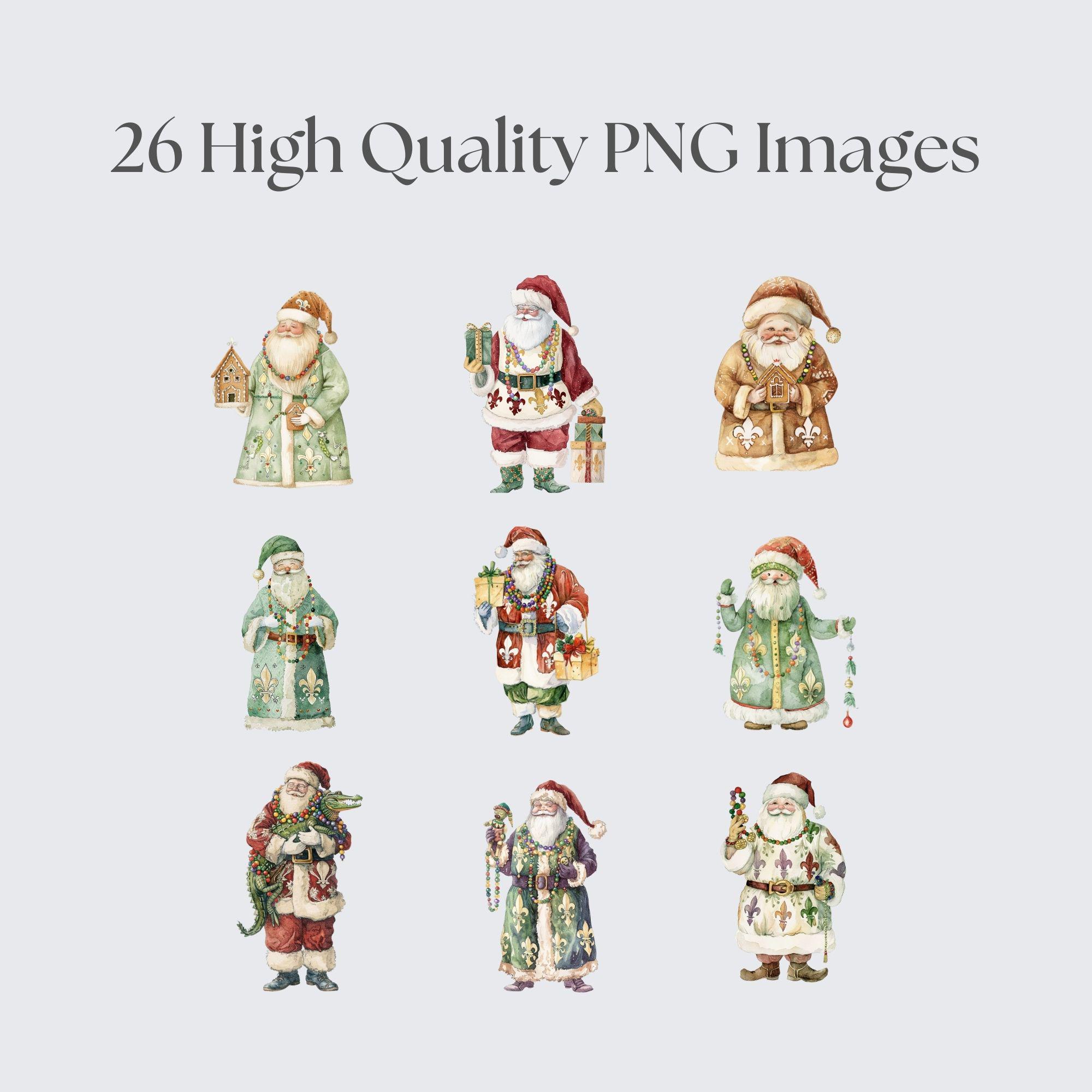 Cajun Santa Png, Cajun Christmas PNG, Heaux Heaux Heaux, Southern ...