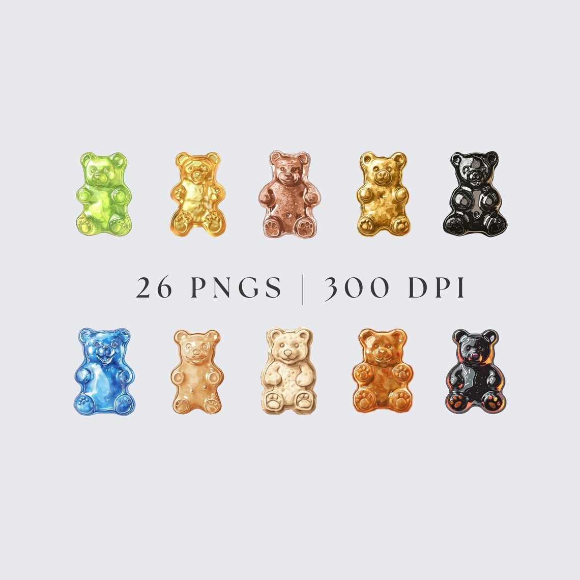 Gummy Bear Clipart, Gummy Bear PNG, Gummy Bear Clip Art, Gummy Candy ...