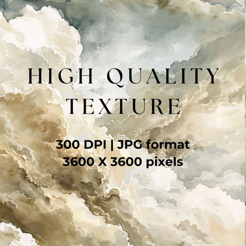 Cloudy Textures, Clouds Digital Paper, Cloudy Sky, Clouds Texture ...